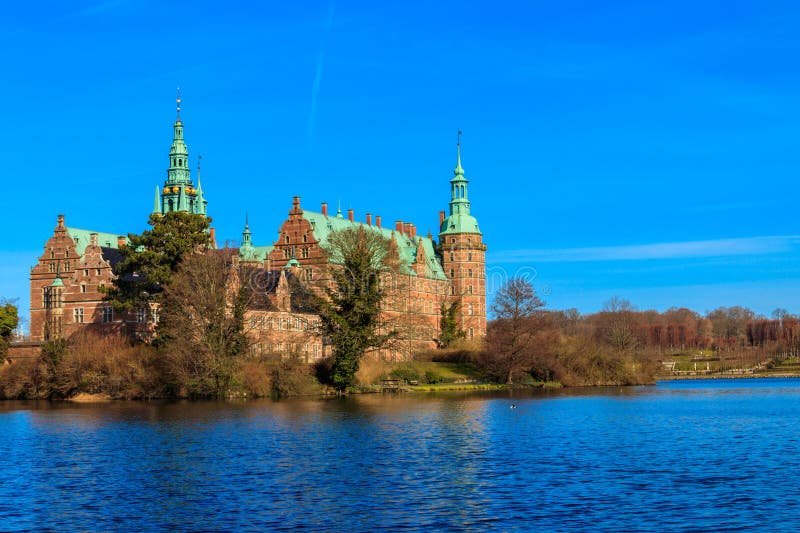 View of Frederiksborg Castle in Hillerod, Denmark Editorial Stock Image ...