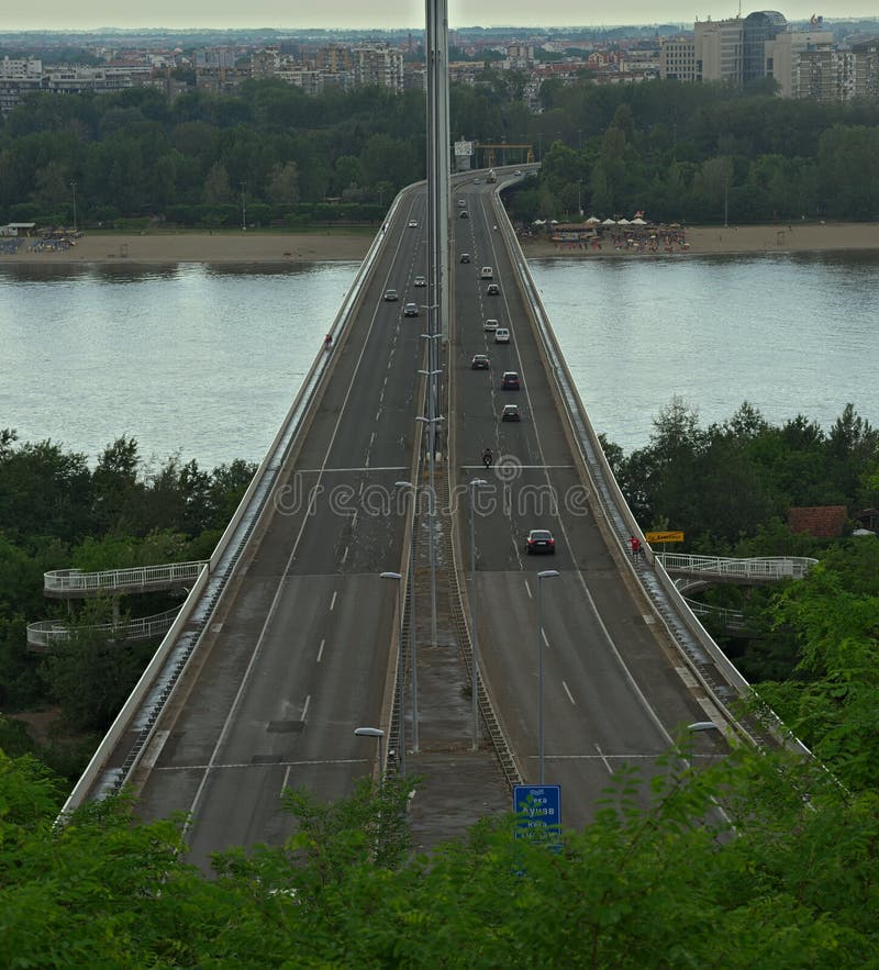 Bridge Novi Sad Serbia stock photo. Image of novi, family - 101450318