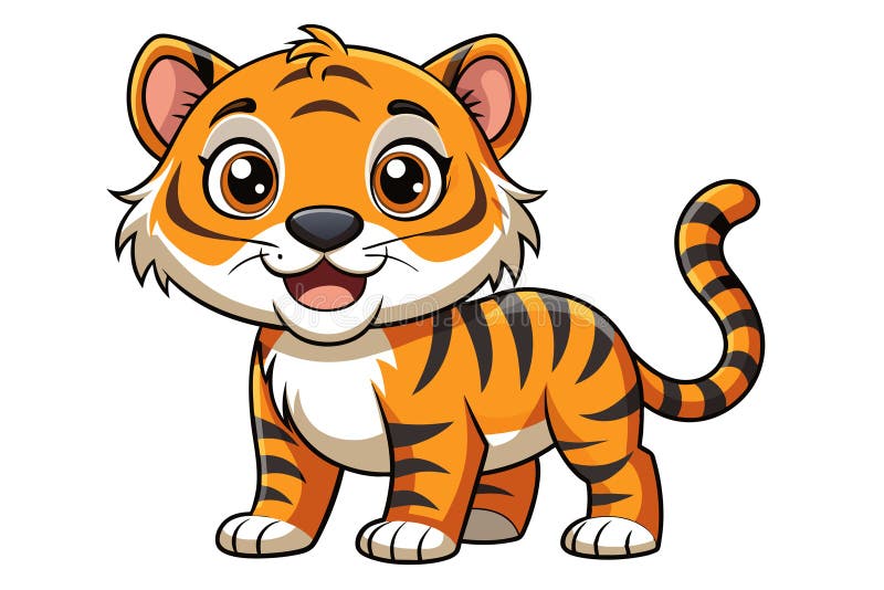 Friendly Tiger Stock Illustrations – 4,224 Friendly Tiger Stock ...