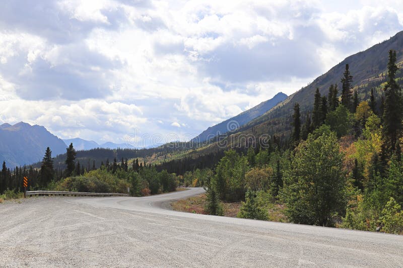 View Froma Roadside Turnout beside a Highway Stock Photo - Image of ...