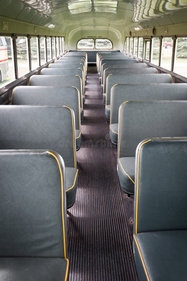 View from the Front of the Bus Stock Image - Image of front, vertical ...
