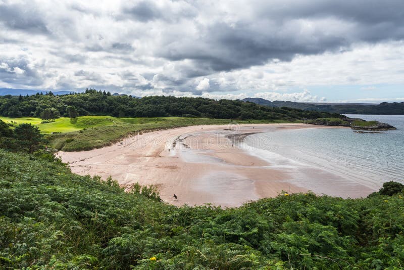 View of Gairloch Beach in Scotland West Coast Stock Photo - Image of ...