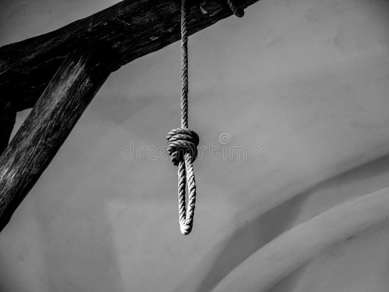 View on a gallows tree editorial photography. Image of detective ...
