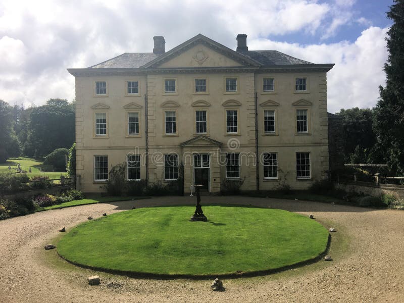 A View of the Gardens at Pencarrow House Stock Image - Image of outdoor ...