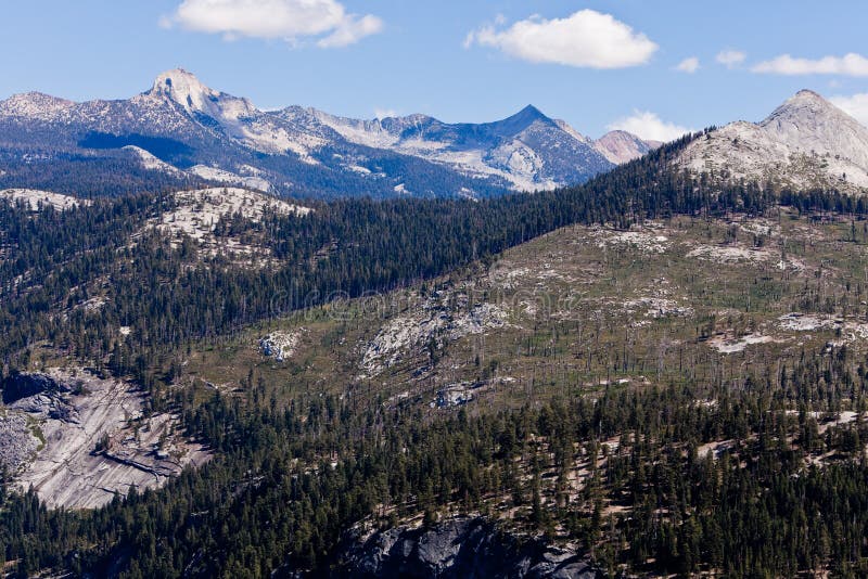View from Glacier Point stock image. Image of blue, america - 16517295