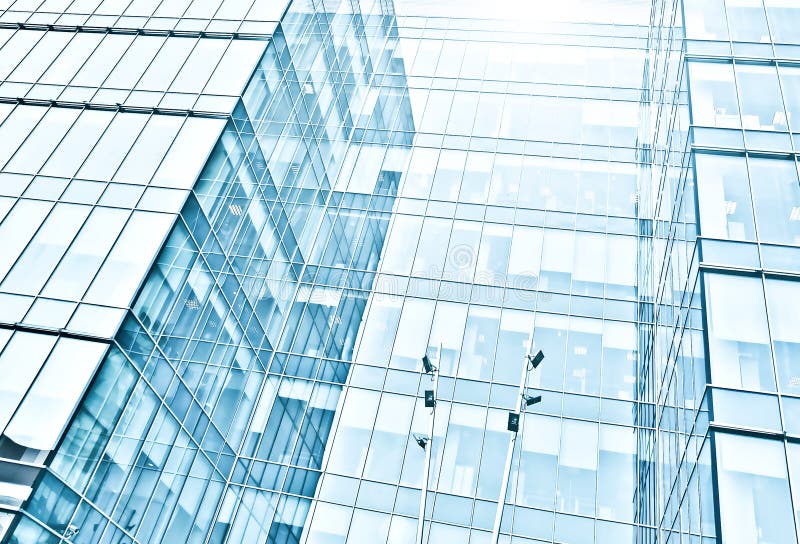 View of Glass High Rise Building Stock Photo - Image of firm ...