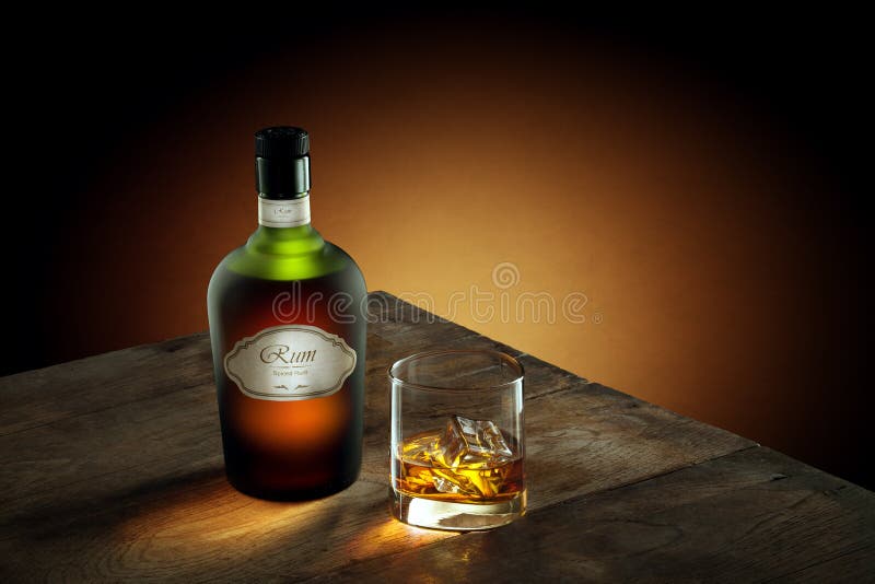 Rum and cigar stock image. Image of smoke, style, strong - 28896837