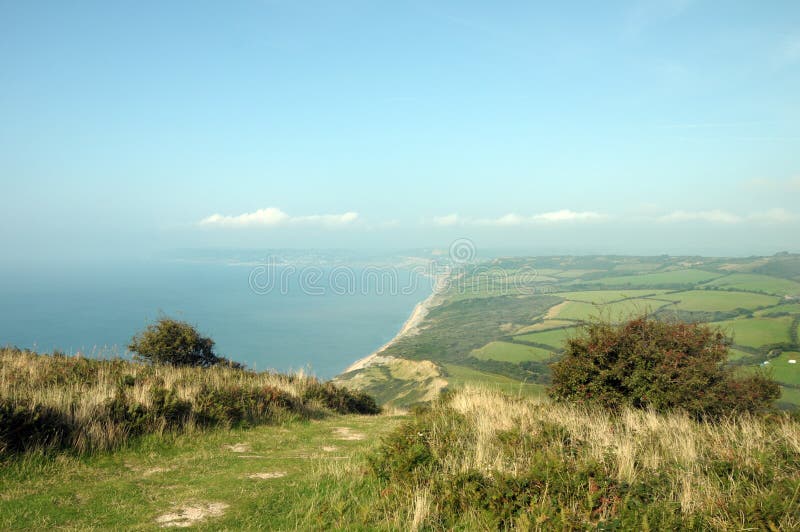 View from Golden Cap stock image. Image of panorama, britain - 53600605