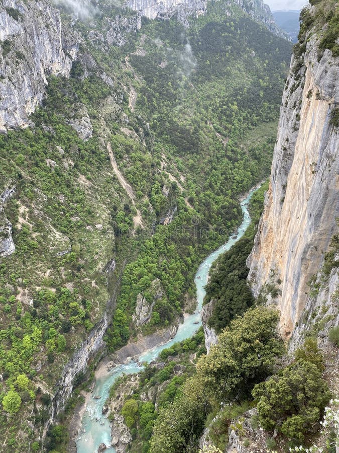 Gorges Du Verdon, in Provence Stock Photo - Image of cliffs, landscape ...