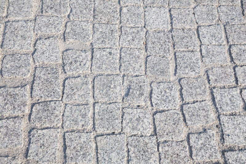 View of the Granite Pavement Tile / Background Stock Image - Image of ...