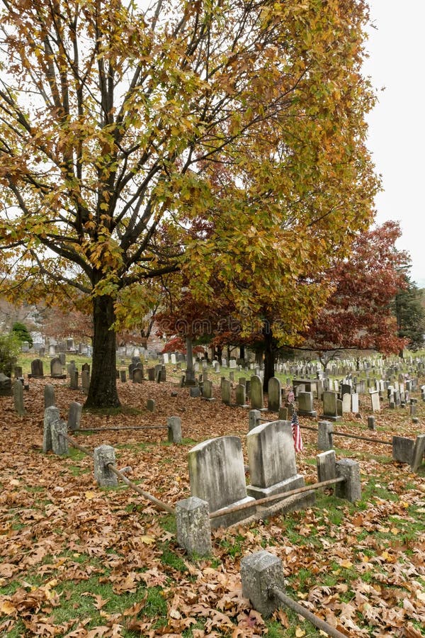 A grave in the fall stock photo. Image of death, ancient - 261477504