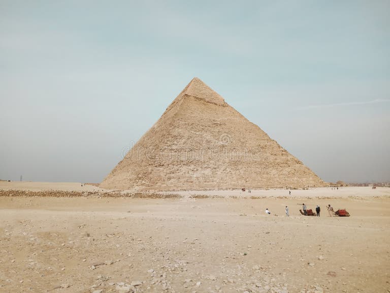 A View of the Pyramid at Giza, Egypt Editorial Photography - Image of ...