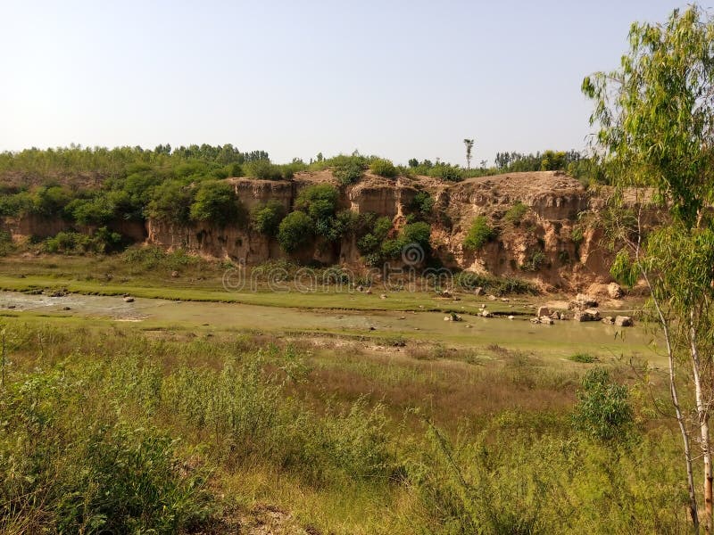 View of Green Hills and Water Wallpaper Stock Photo - Image of ...