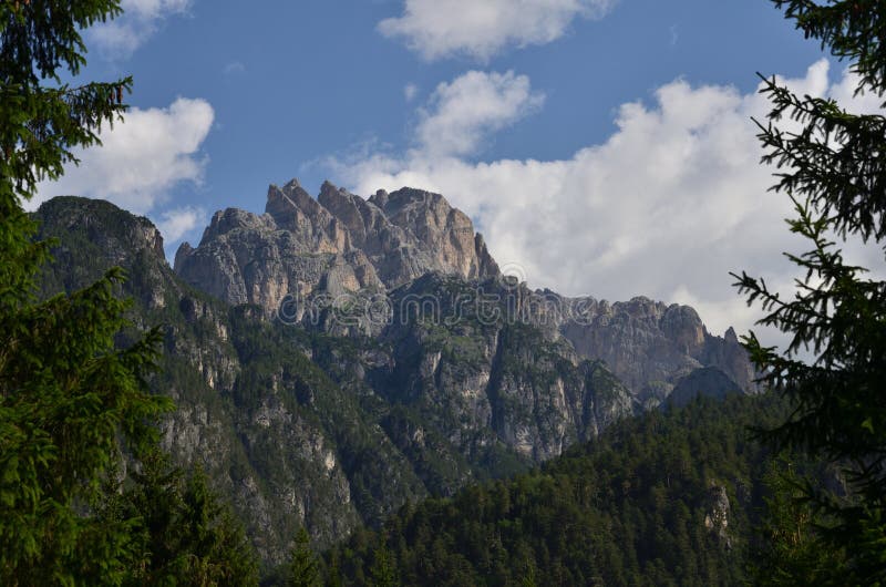 View on the Grigna stock photo. Image of mountain, tourists - 198036334