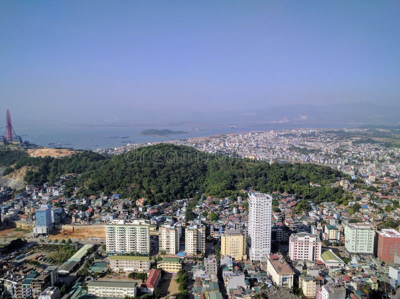 Halong city, vietnam stock photo. Image of landscape - 100890018