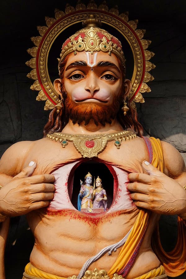 Rishikesh Hanuman, Uttarakhand, India Stock Image - Image of bhakta ...