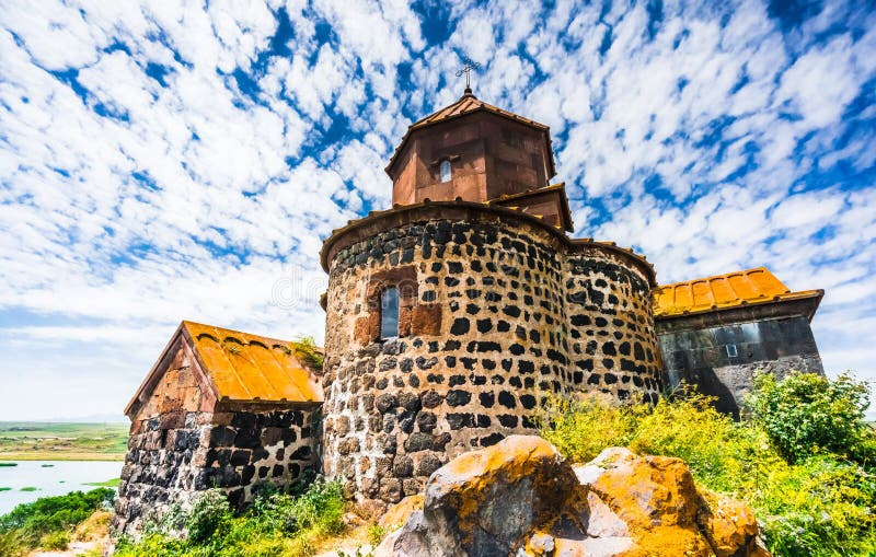 View on Monastery of Akhtala in the Fortress Prnjak Akhtala - in the ...