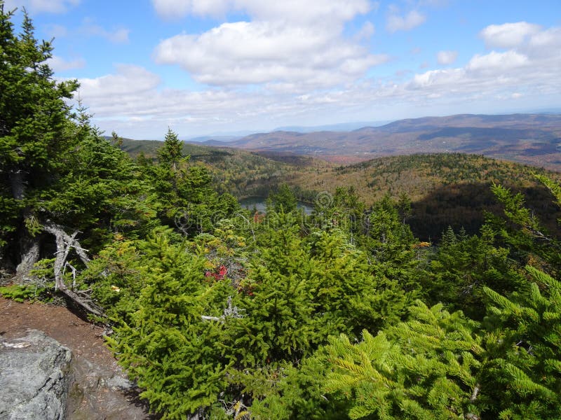 View from Haystack Mt Vermont Stock Image - Image of mountain, haystack ...