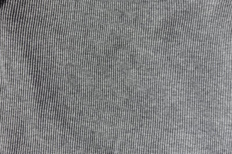 View of Heather Gray Rib Knit Fabric from Above Stock Image - Image of ...