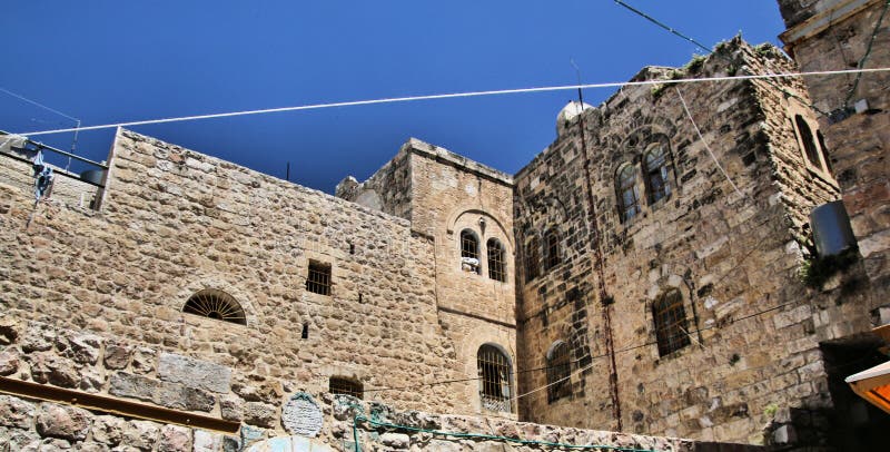 A view of Hebron in Israel stock image. Image of jerusalem - 160269225