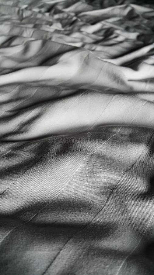 View of the Height and Low Shadows of the Fabric Pattern Stock Image ...
