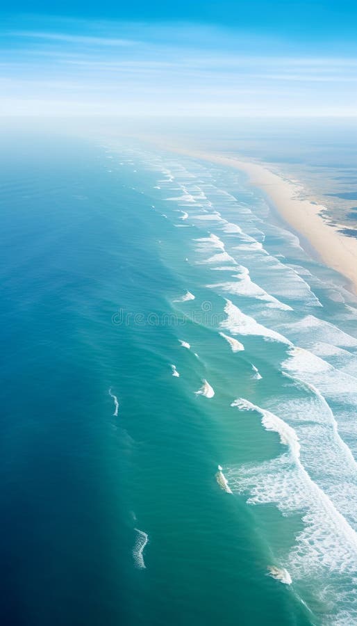 View from a Helicopter To the Ocean Coast a Photograph_007 Stock ...