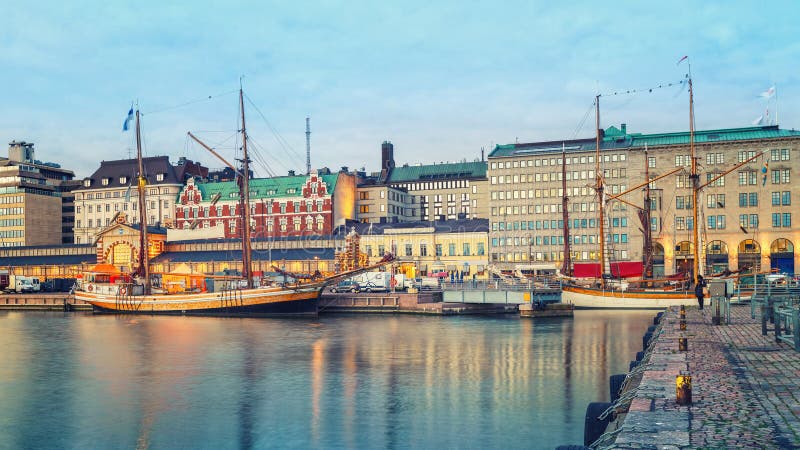 View on Helsinki Harbor at Dask Editorial Stock Photo - Image of ...