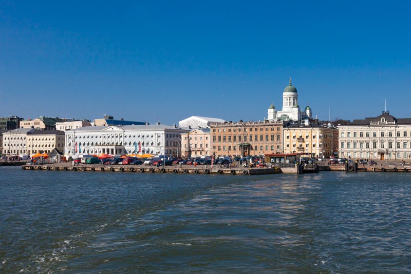 View of Helsinki from the Sea Stock Photo - Image of city, travel: 44224276