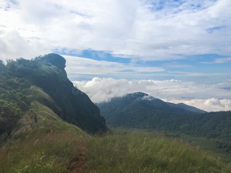 View of the High Mountains with Rocks Stock Image - Image of land ...