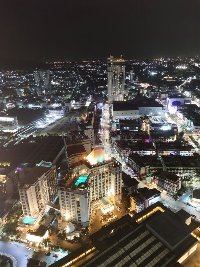 View from a High-rise Building Stock Photo - Image of high, dusk: 385176328