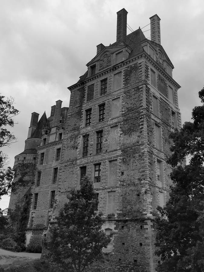 View of a High, Tall Castle Stock Photo - Image of castle, high: 228675520