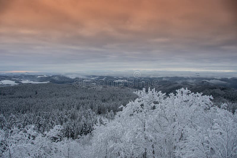 The View from the Highest Mountain in the Eifel on a Breathtaking ...