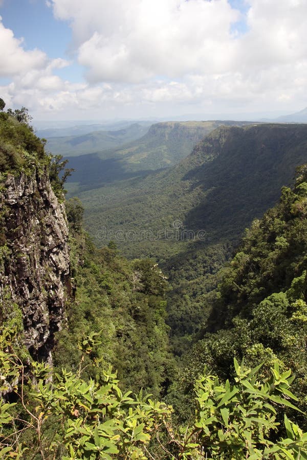 View from Highveld To Lowveld in South Africa Stock Image - Image of ...