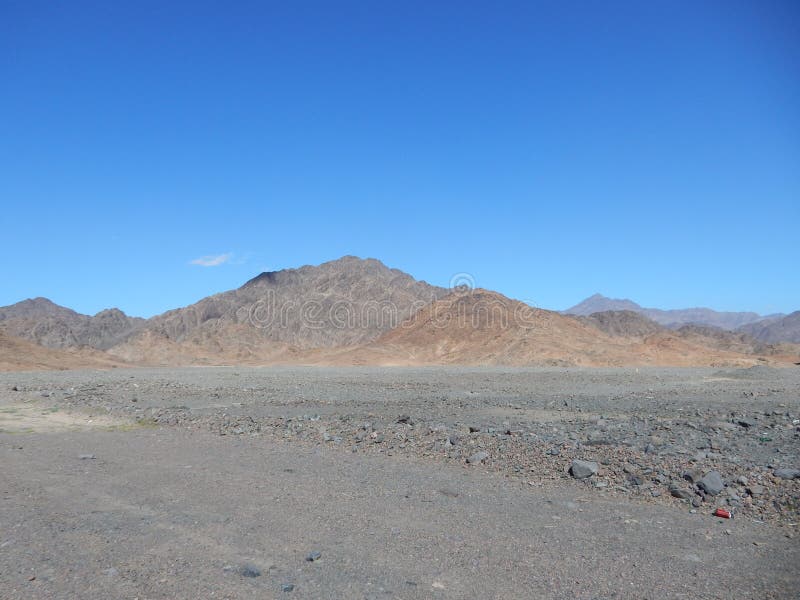 View on Hijaz Mountains stock image. Image of plateau - 244123113