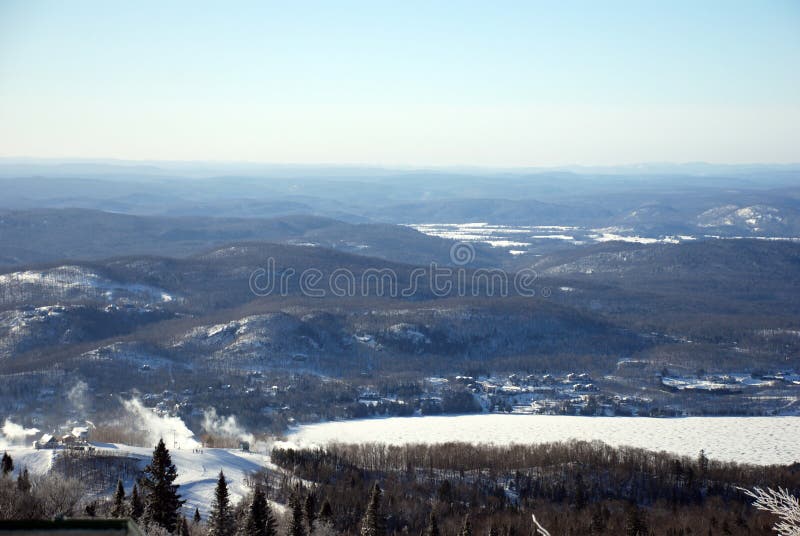 View from a hill stock photo. Image of scene, rocky, season - 10832390