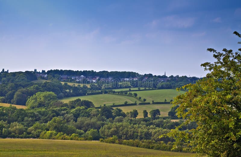 View from hill. stock image. Image of nature, remains - 21527775