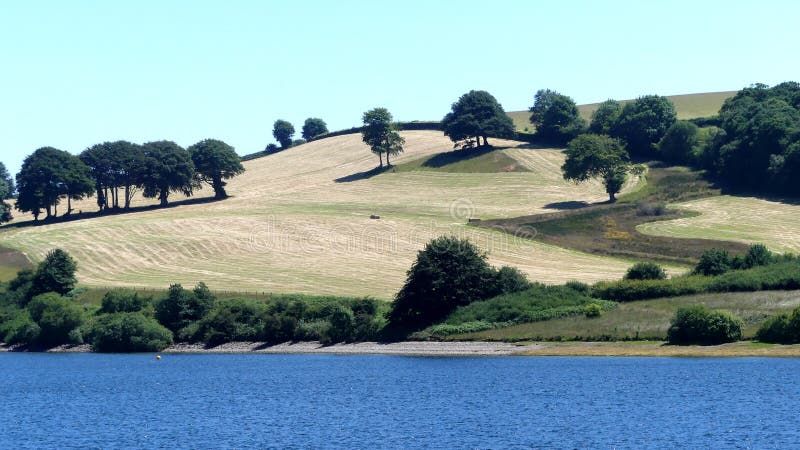 Wimbleball dam stock image. Image of exmoor, countryside - 243027235