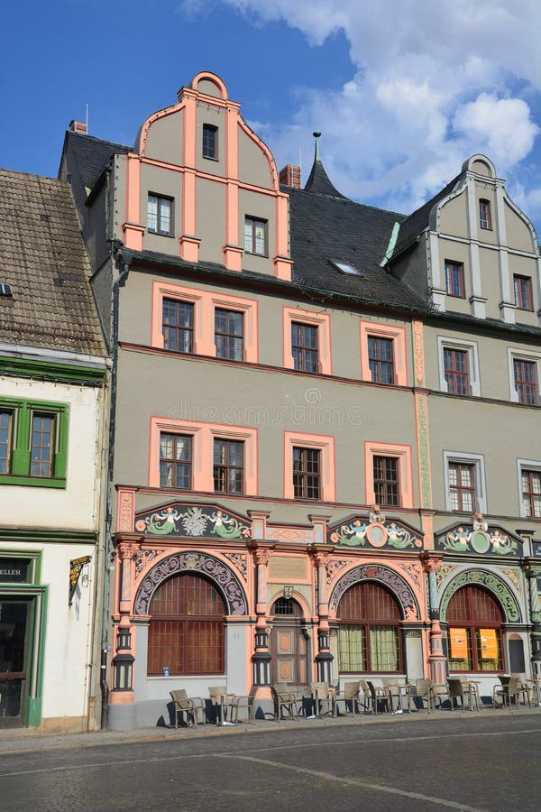 View in the Historical City of Weimar, Thuringia, Germany Editorial ...