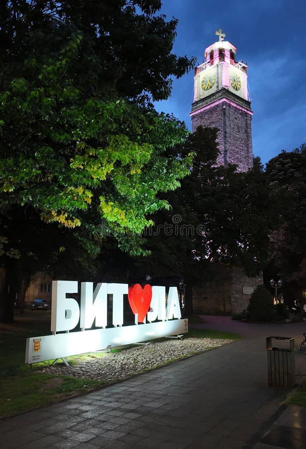 A View from the Historical Clock Tower Stock Illustration ...