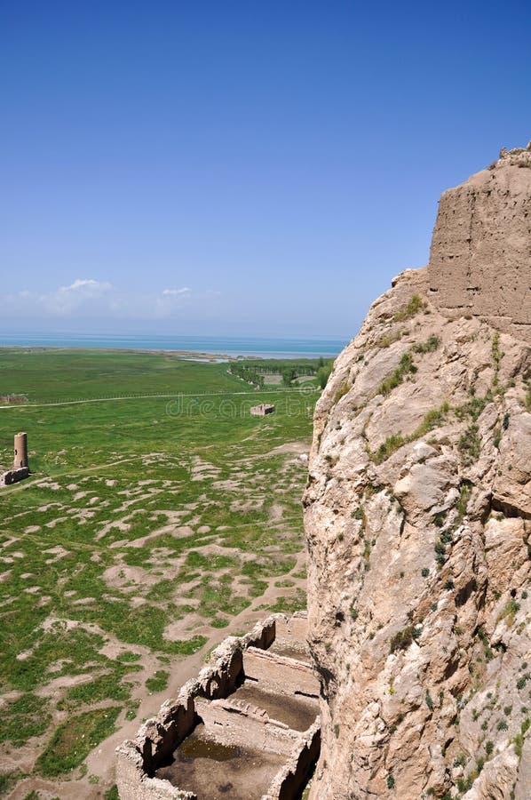 Van, Turkey - 22 May 2011: a View from the Historical Van Castle Stock ...