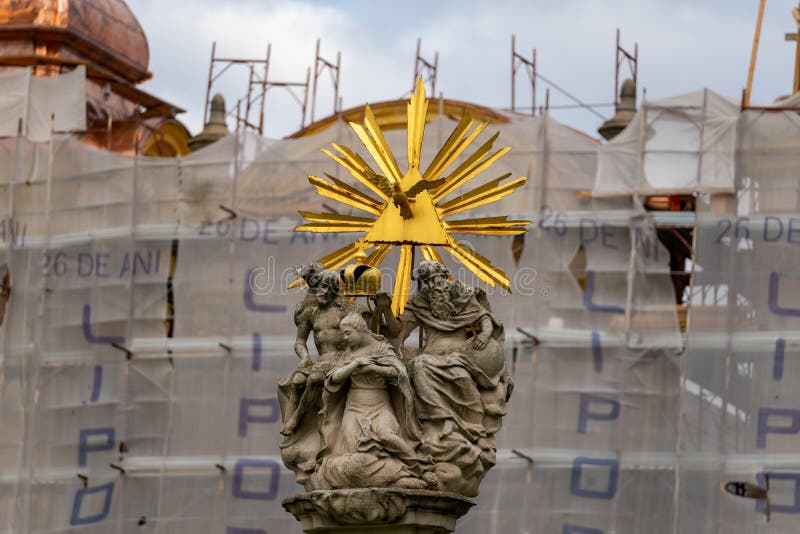 A View of the Holy Trinity Statue Editorial Stock Photo - Image of ...
