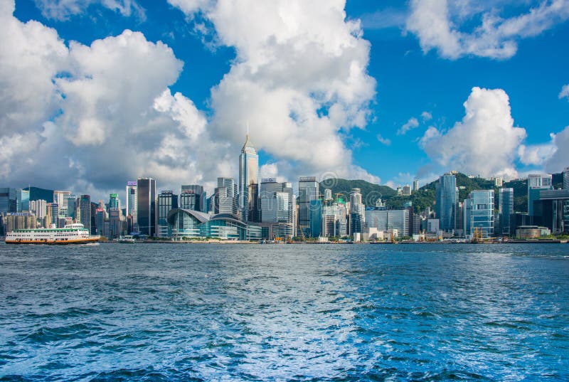 View of Hong Kong editorial image. Image of architecture - 51095110