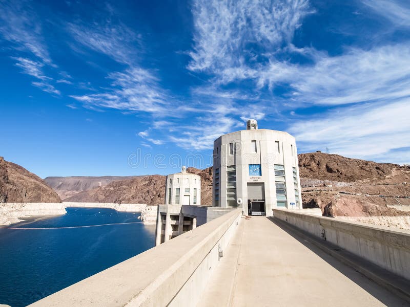 View of the Hoover Dam in Nevada Editorial Stock Photo - Image of ...