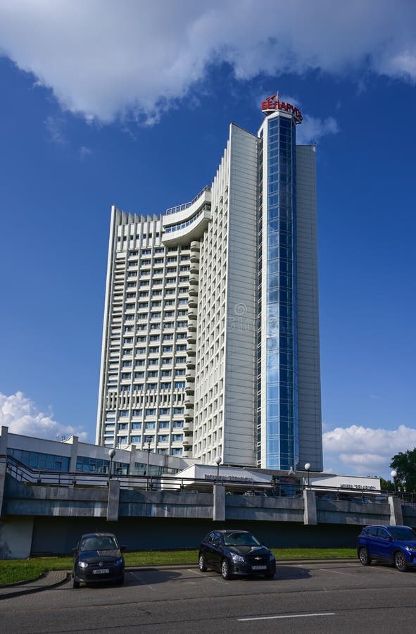 View of the hotel editorial stock photo. Image of sunlight - 254479743