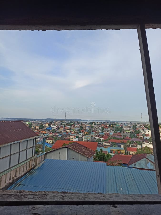 View from House Construction, You Can See Everything Stock Photo ...