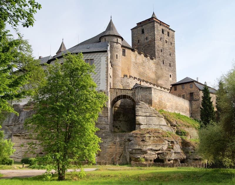 Kost Castle stock image. Image of mighty, czech, location - 9977771