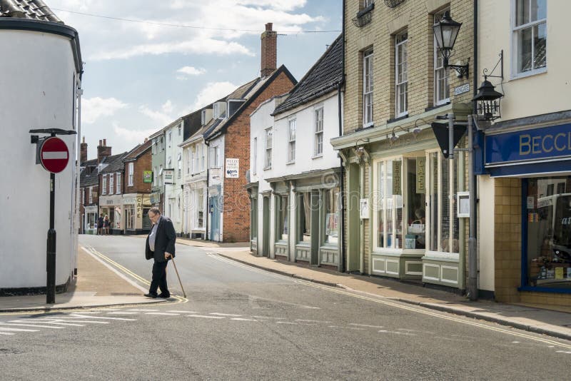 View of Hungate, Beccles, Suffolk, UK Editorial Photo - Image of broads ...