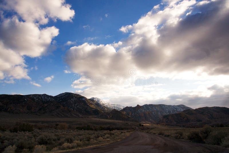 View of Hwy 89 in Central Utah. Stock Image - Image of highway, scenic ...