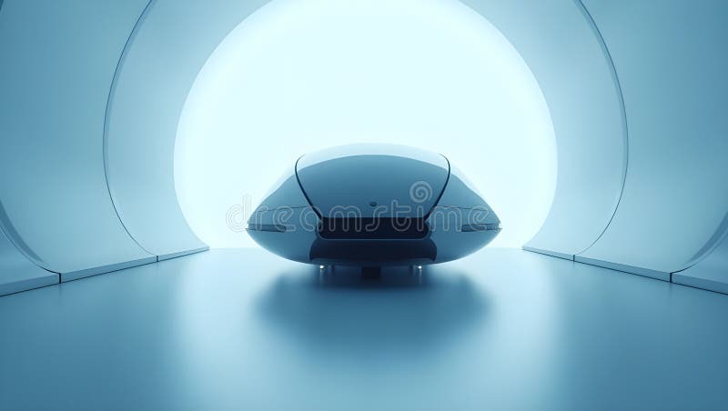 A Hyperloop Transport Concept with a Sleek Pod Racing through a Vacuum ...