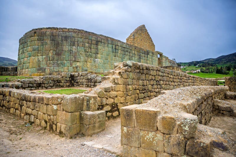 Aerial Top View of the Inca Ruins of Sacsayhuaman Stock Photo - Image ...